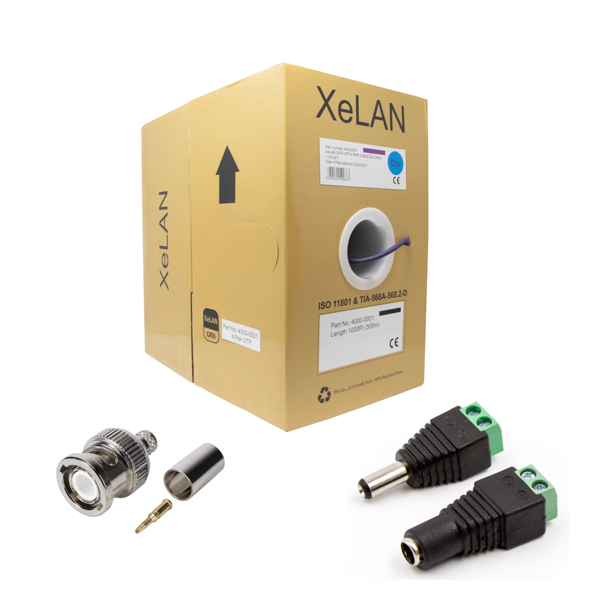 Cable and Connectors – CCTV Store